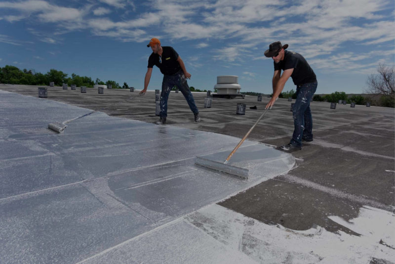 Commercial Roof Coating | Elastomeric Roof Coating Systems | Rubberized Roof Coatings ...